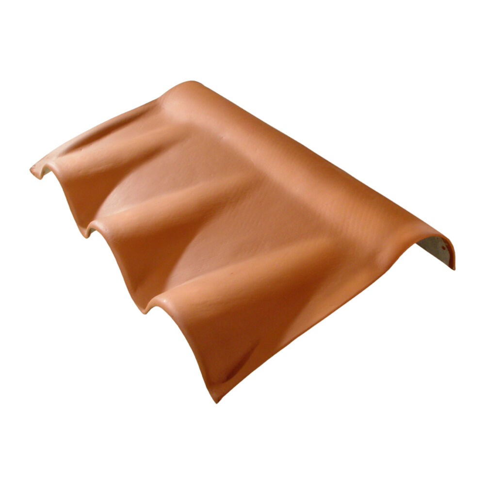 Cumbrera Inferior Teja Andina 70x35cm 5mm - Eternit